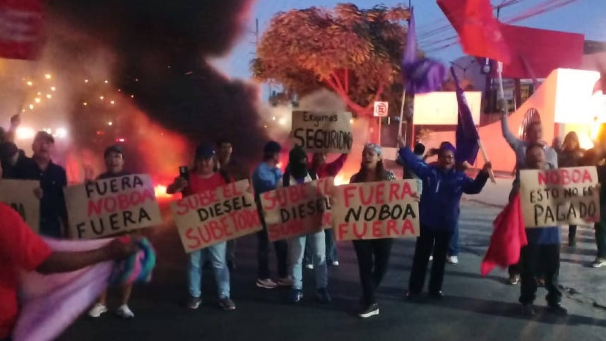 Ecuador vive su segundo día de paro con protestas, vías bloqueadas y 47 ...