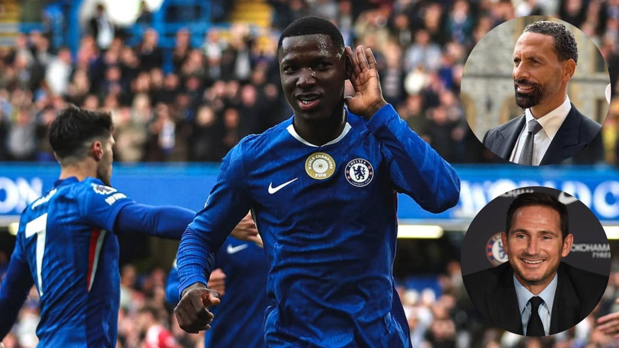 Lampard y Rio Ferdinand elogian el crecimiento de Moisés Caicedo