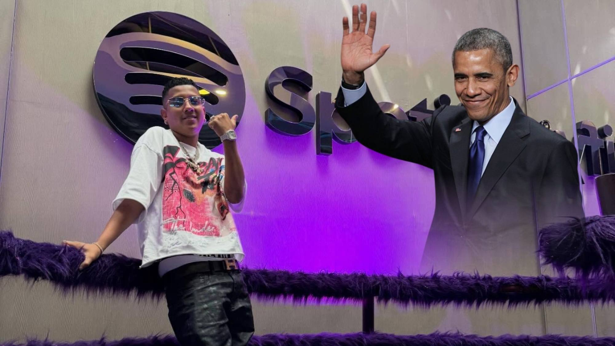 Jombriel entra en la lista musical del año de Barack Obama con su ...