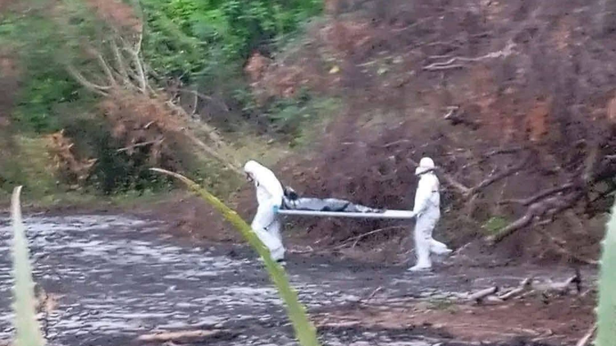 Dinased investiga hallazgo de seis cuerpos en zona rural de Santa Elena