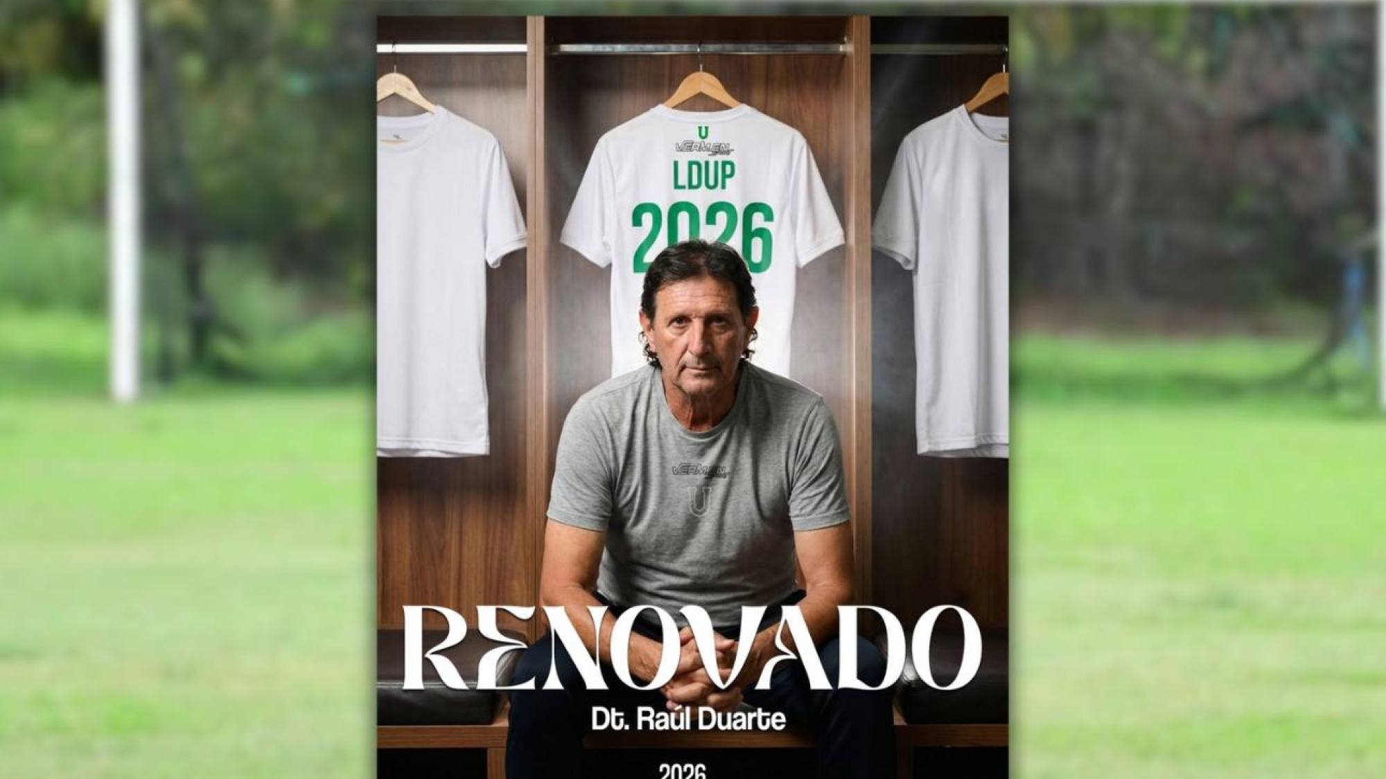 Raúl Duarte renueva con Liga de Portoviejo para 2026