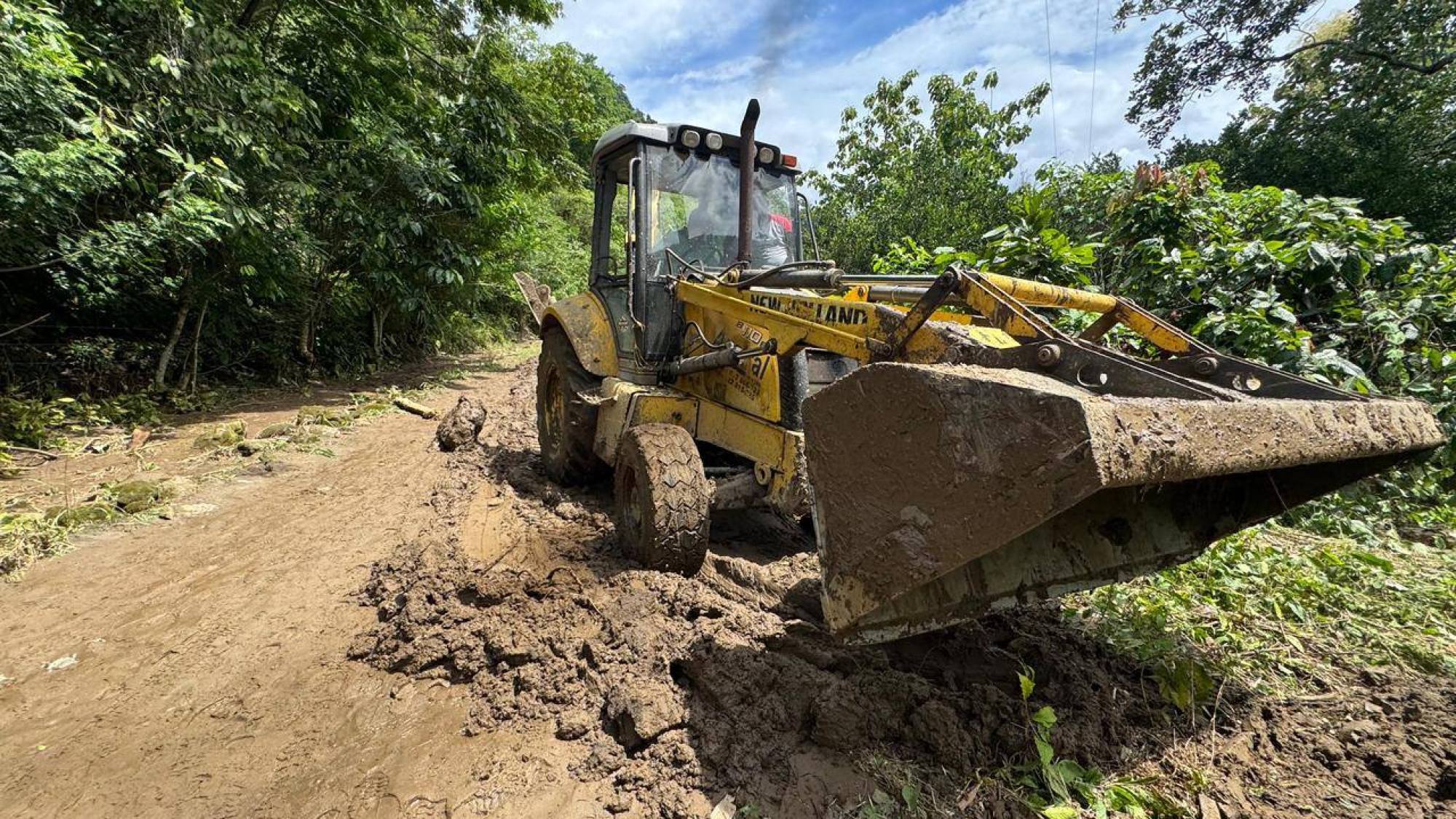 Chone registra pérdidas de 1,3 millones por lluvias