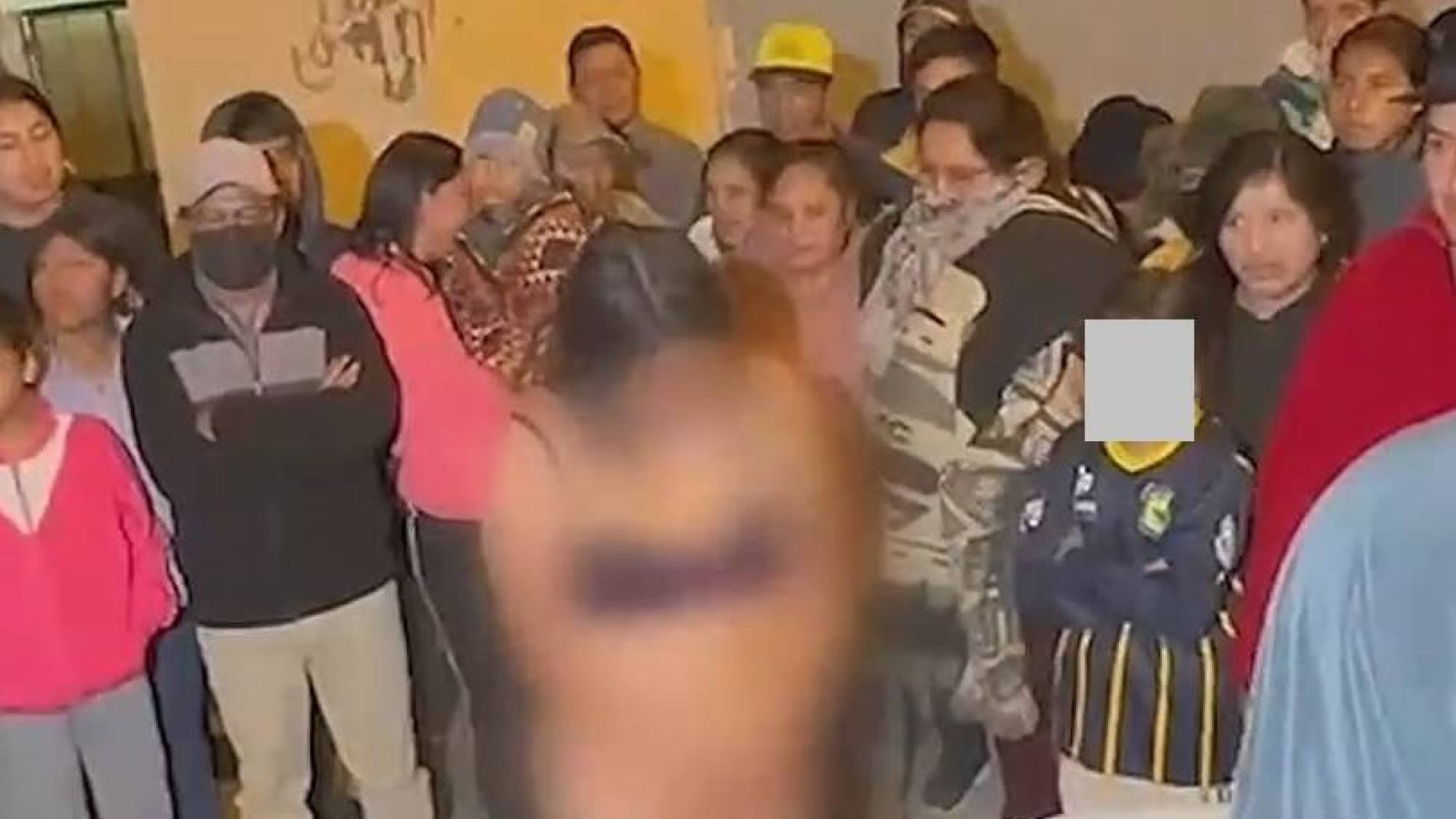 Justicia indígena: baño con ortiga y caminata en comunidades