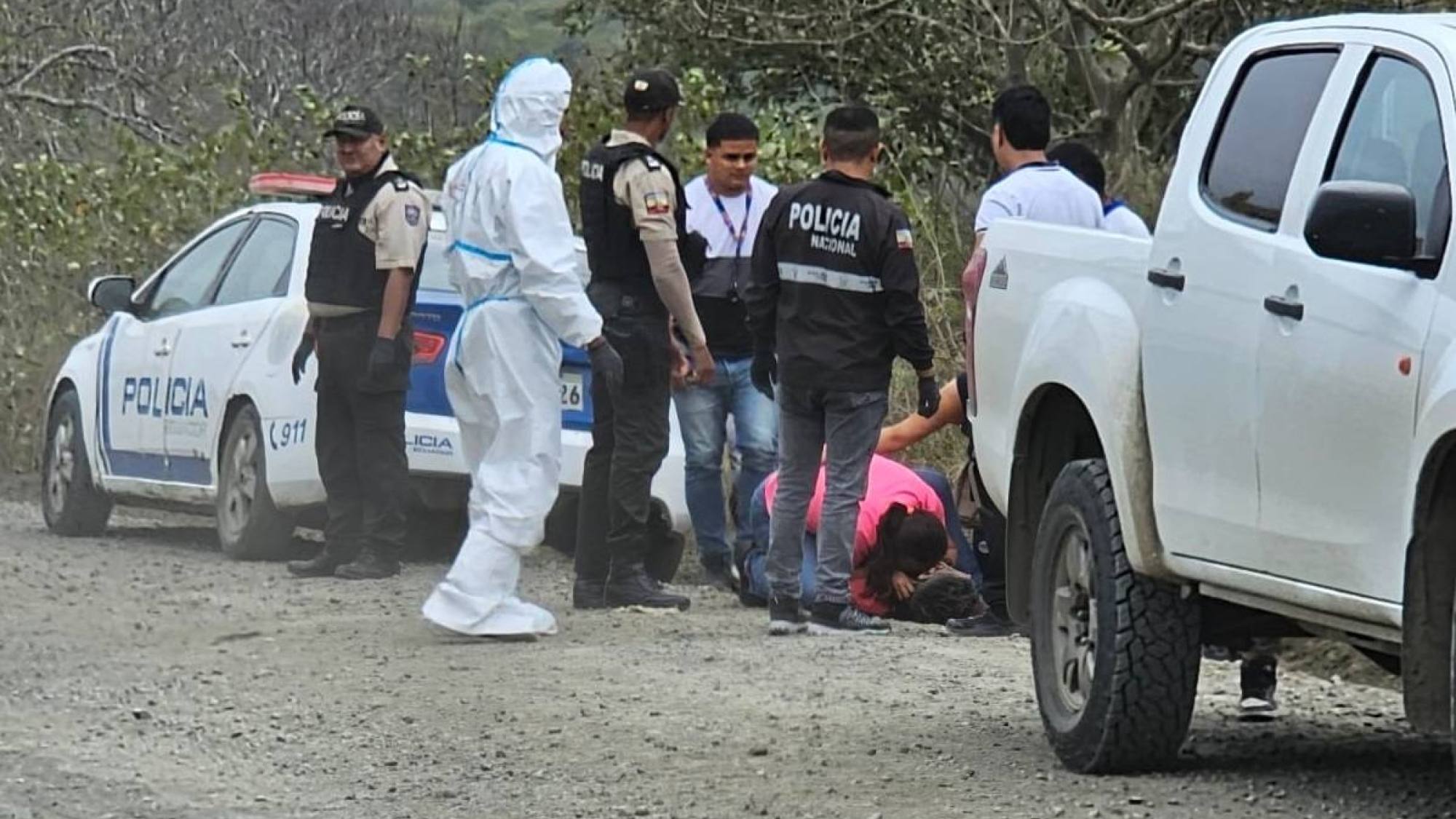 Descubren cadáver en vía hacia canteras de Picoazá